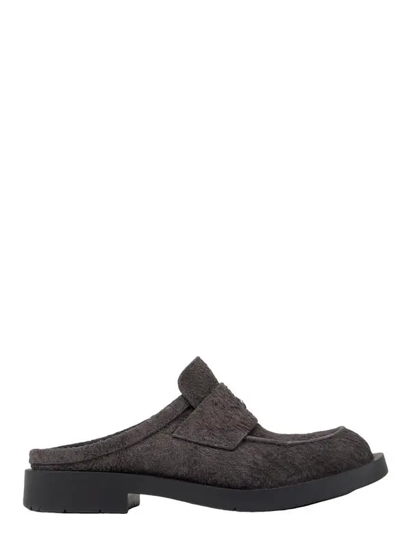 Camper Flat Mules - Grey