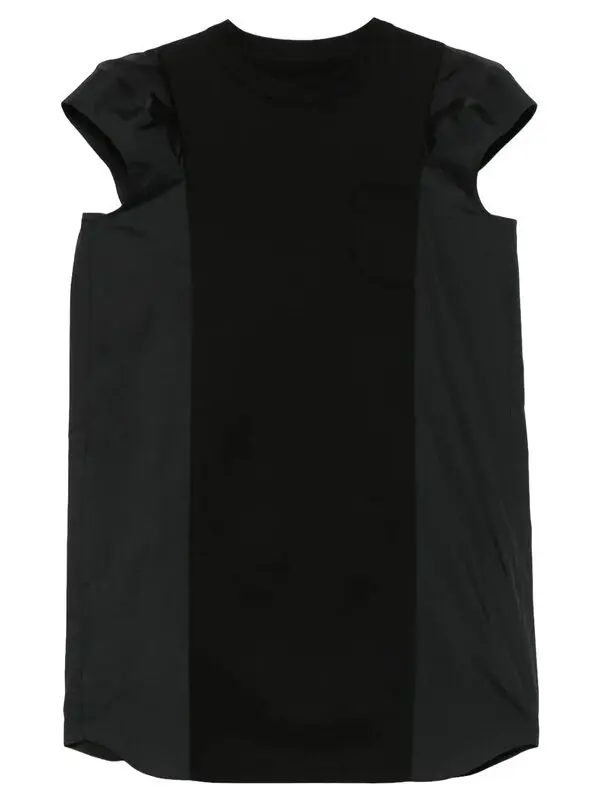 Sacai Shift Dress - Black