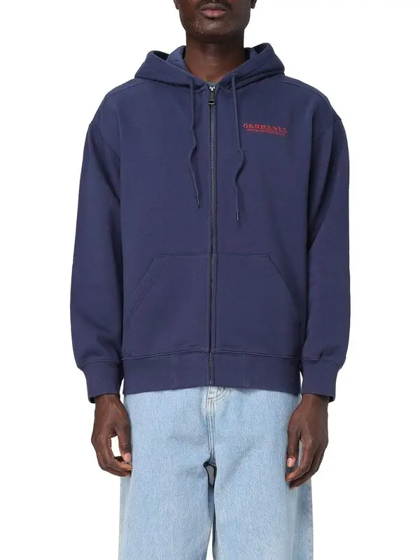 Carhartt Work In Progress Full Zip Hoodie - Blue