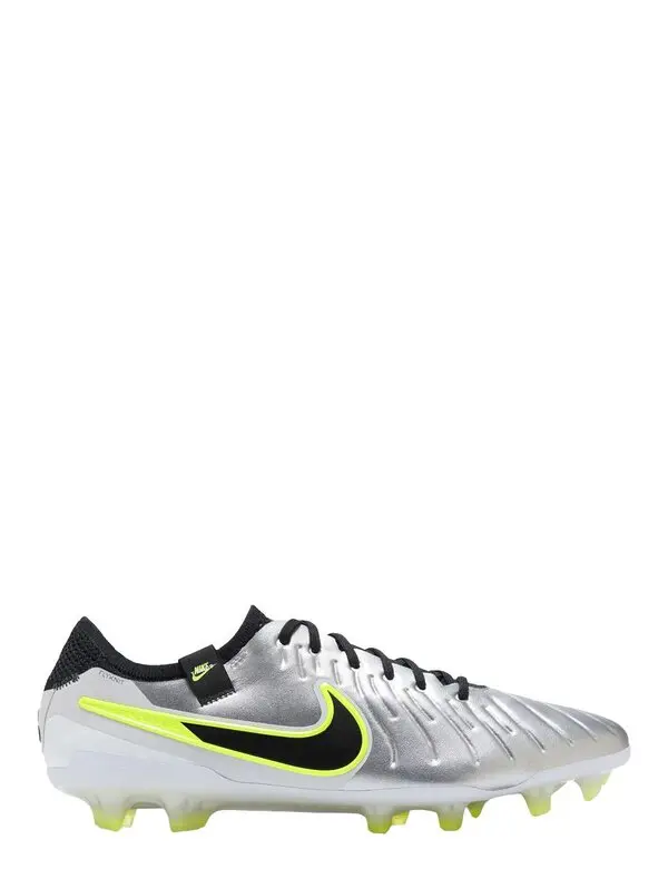 Nike Tiempo Legend 10 Elite Fg Soccer Cleats - Silver