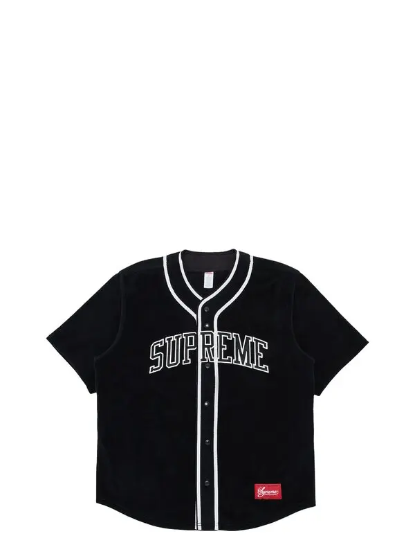Supreme Polartec Baseball Jersey - Black