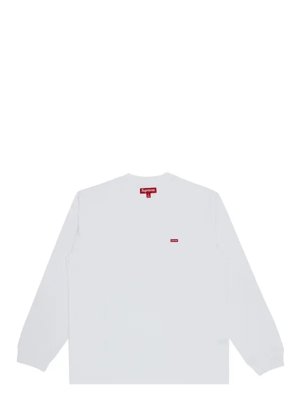 Supreme Small Box Long-sleeve Tee - White