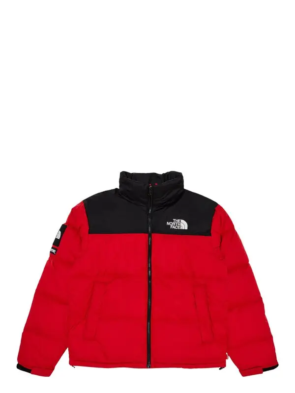 Supreme X The North Face Nuptse Jacket - Red