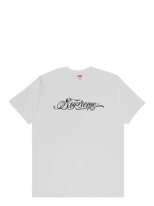 Supreme Script Tee - White