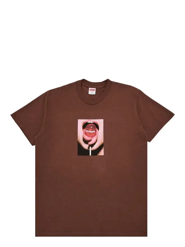 Supreme Lollipop Tee - Brown