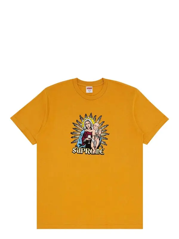 Supreme Blood Tee 'mustard - Yellow