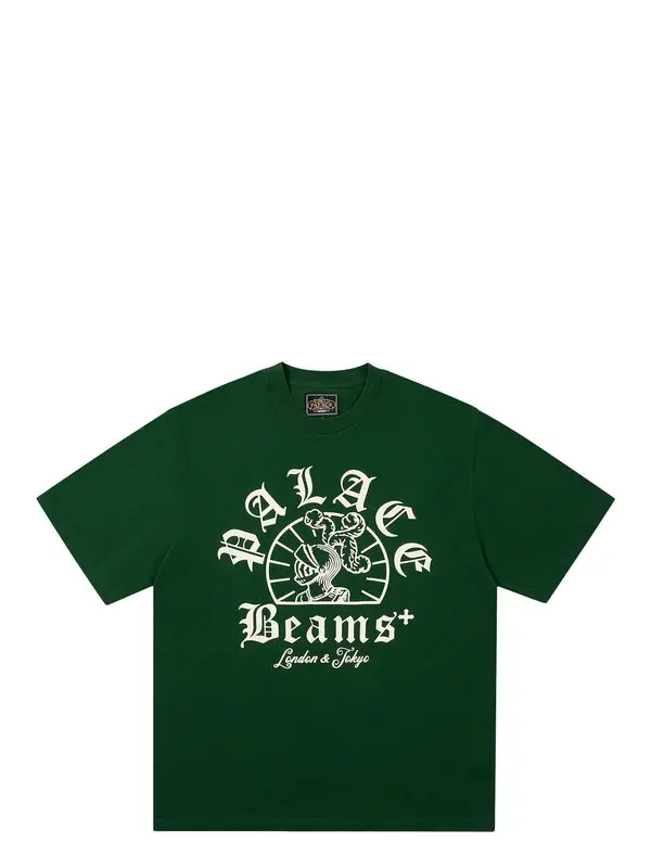 PALACE X Beams Plus Graphic T-shirt - Green