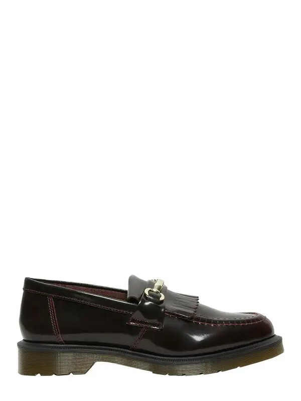 Dr. Martens Adrian Snaffle Leather Loafer - Red