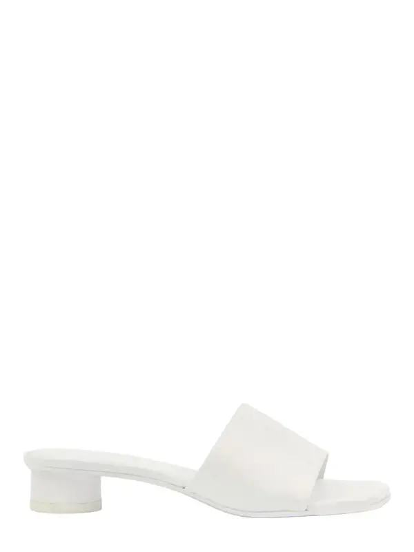 MAISON MARGIELA Numbers-motif Mules - White