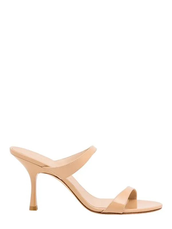 STUART WEITZMAN Nudist Dual-strap Sandals - Beige