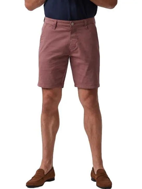 34 Heritage Arizona Slim Fit Tie Print Chino Shorts - Rose Tie Print