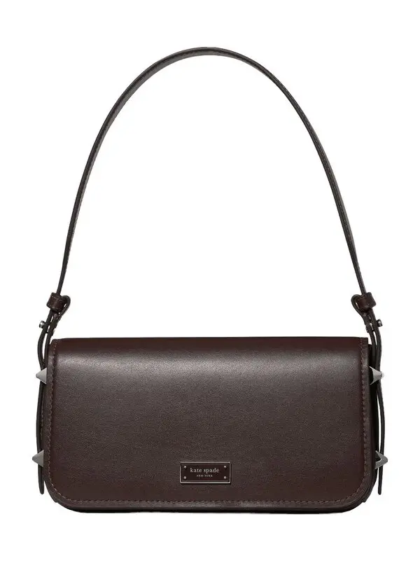 Kate Spade New York Small Leather Shoulder Bag - Hot Fudge