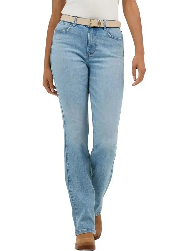 Wrangler High-rise Bootcut Jeans - Dune