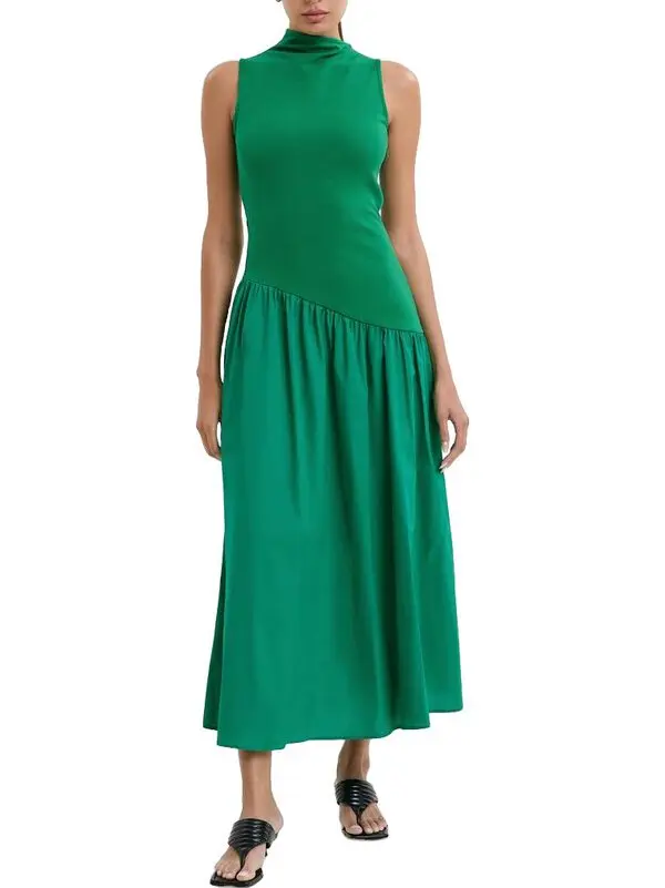 MARCELLA Hutton Sleeveless Maxi Dress - Grass Green