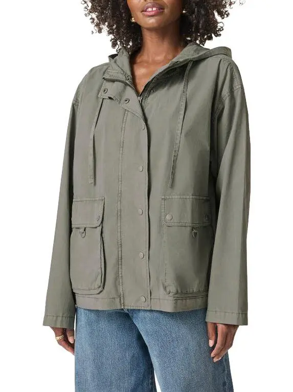 Splendid Serenity Hooded Utility Jacket - Soft Vob
