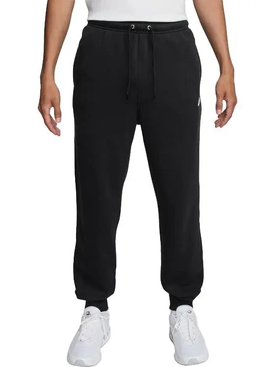 Nike Club Fleece Joggers - Black/ White