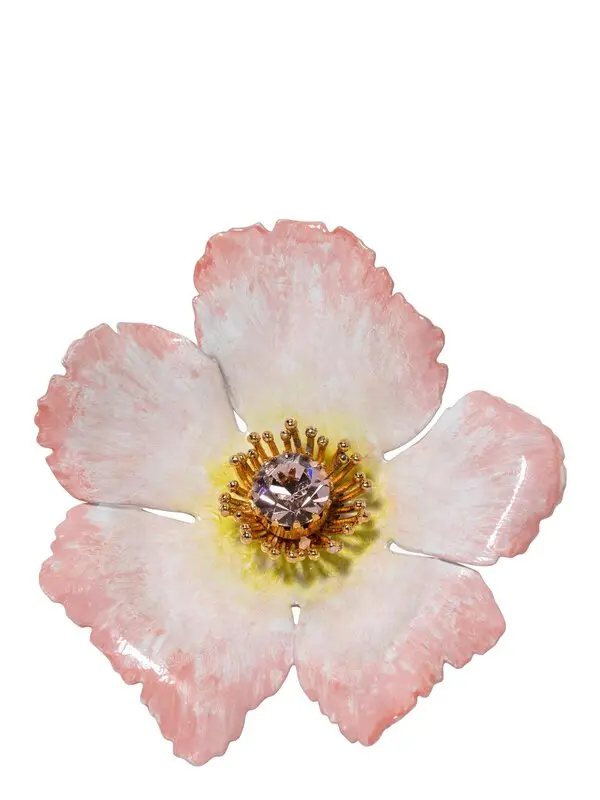 JENNIFER BEHR Debreanna Brooch - Blush