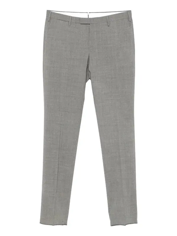 PT TORINO Pressed-crease Trousers - Grey