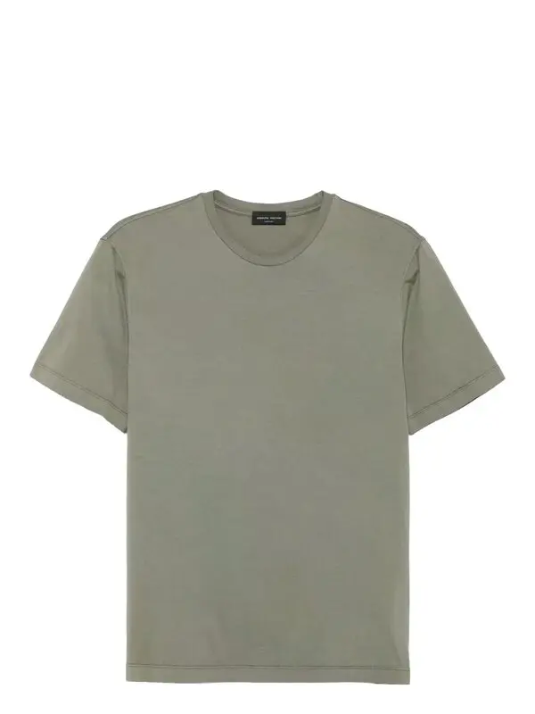 ROBERTO COLLINA Cotton T-shirt - Green