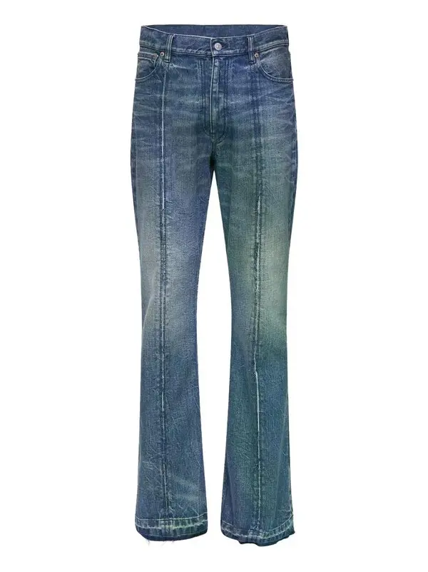 MAISON MARGIELA Numbers-motif Jeans - Blue