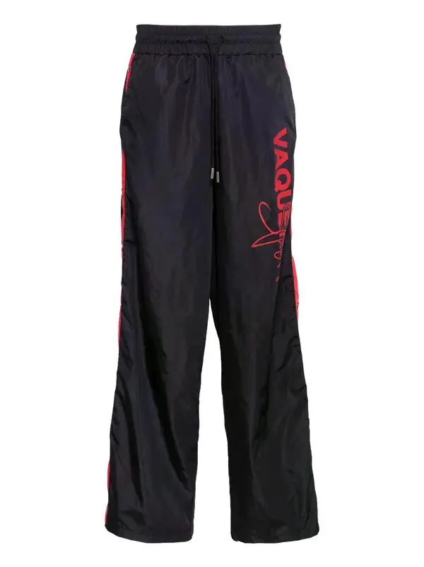 Vaquera Snap Track Pants - Black