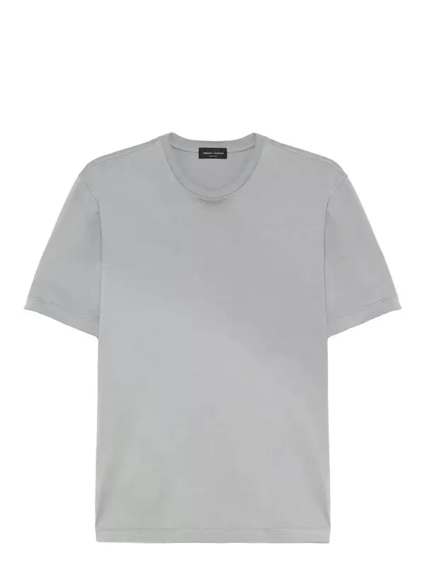ROBERTO COLLINA Cotton T-shirt - Grey