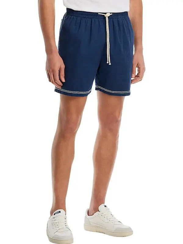 Rails Hudson 6" Shorts - Navy White Palm