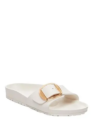 Pink Birkenstock Madrid Big Buckle Eva Slide - White,ivory