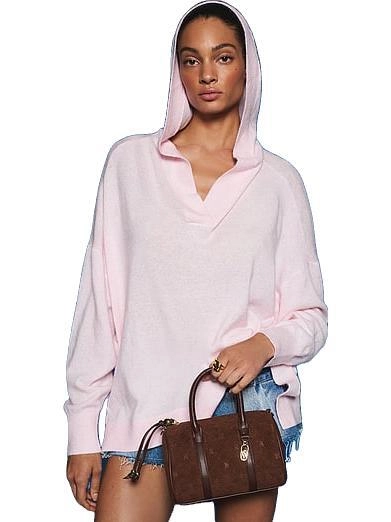 Victoria's Secret Mini Duffel Crossbody Bag - Brown