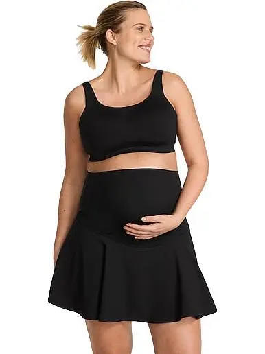 Victoria's Secret Vsx Activate Maternityflex Skirt - Black