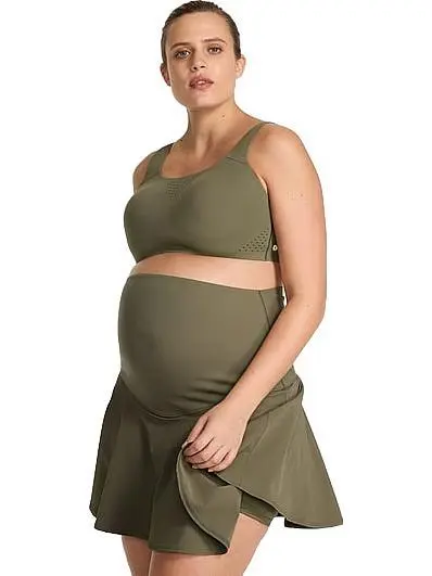 Victoria's Secret Vsx Activate Maternityflex Skirt - Green