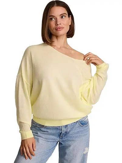 Victoria's Secret Knit Boatneck Sweater - Yellow