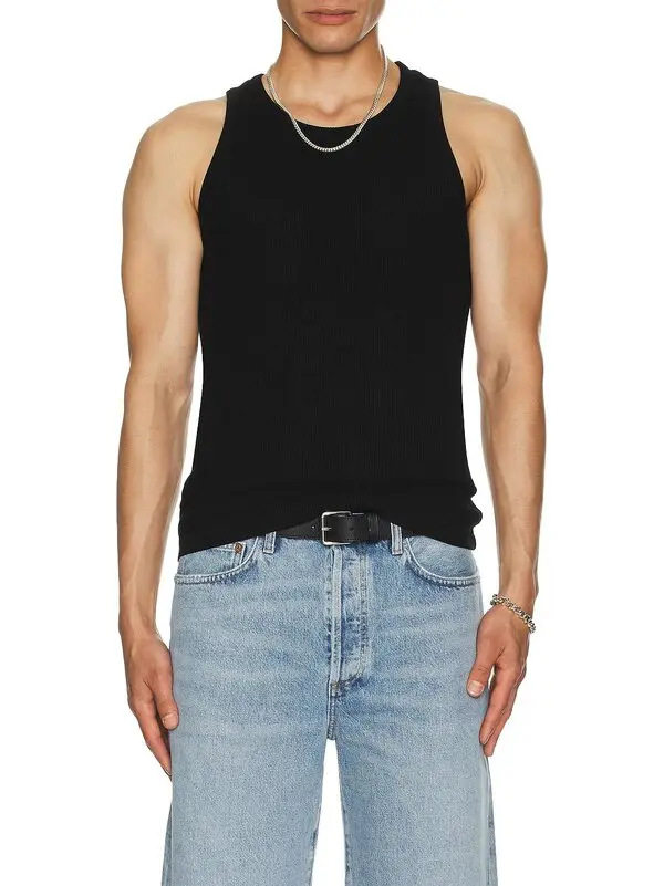 AGOLDE Viggo Tank - Black