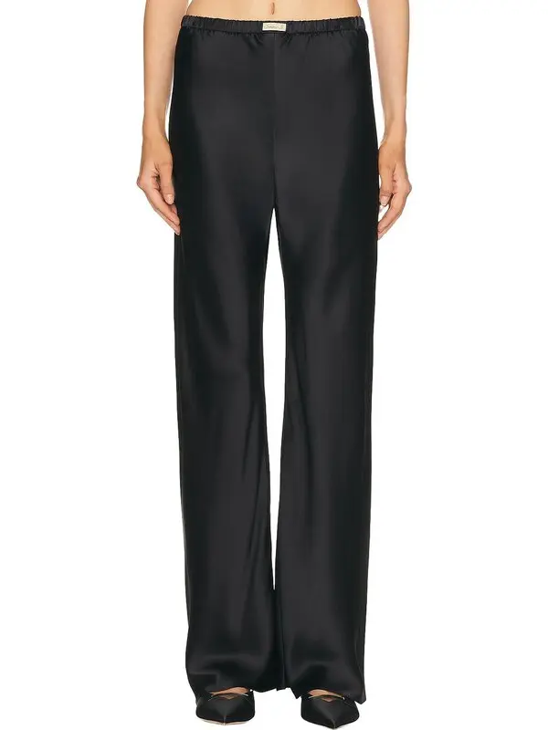 Comme Si Bias Cut Pant - Black