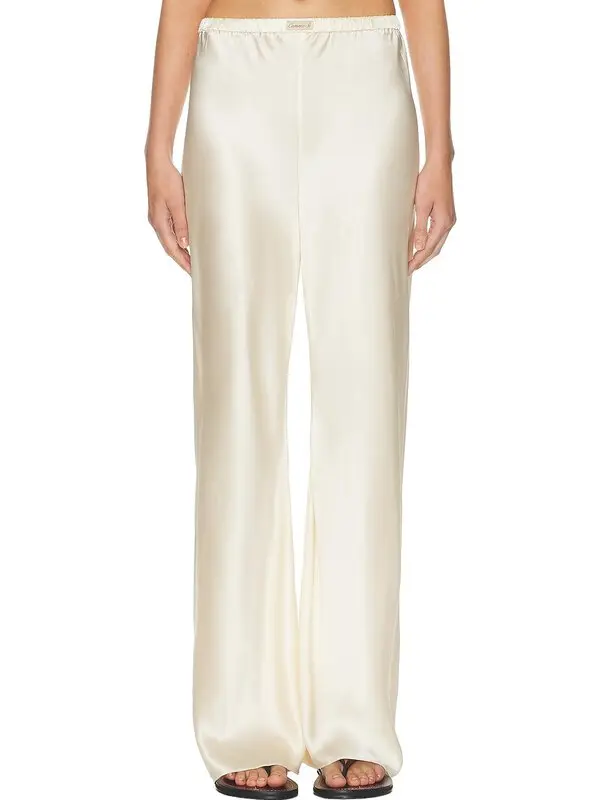 Comme Si Bias Cut Pant - Cream