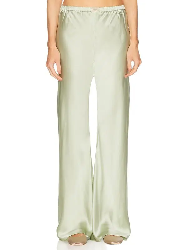 Comme Si Bias Cut Pant - Mint