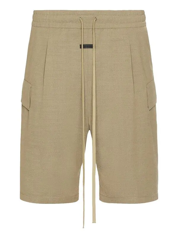 Fear Of God Cargo Short - Melange Beige