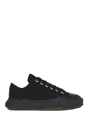 Mihara Yasuhiro Peterson Original Sole Canvas Low-top Sneaker - Black