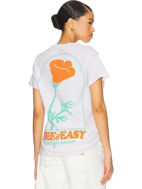 FREE & EASY Superbloom Tee - Coconut
