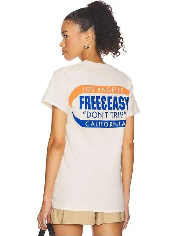 FREE & EASY Highway Tee - Natural