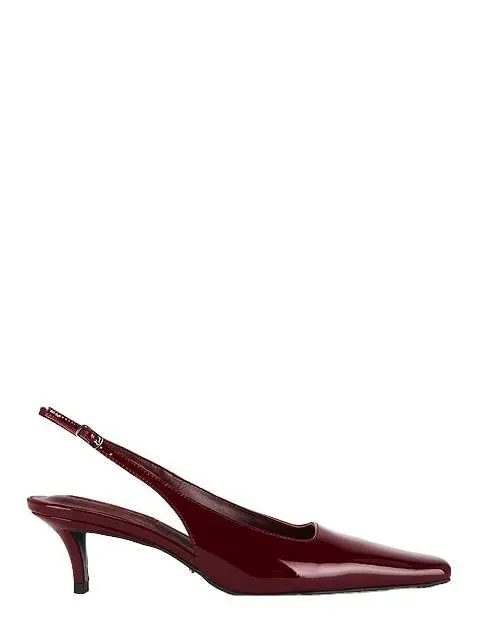 TONY BIANCO Zaaki Slingback Pumps - Bordeaux Patent