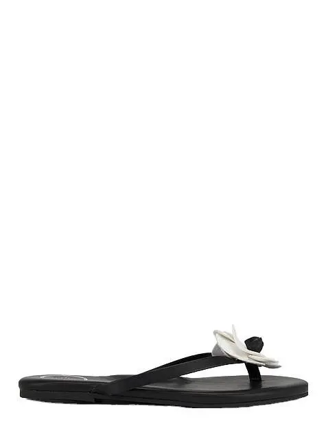 SOLEI SEA Valentina Sandal - Black & White