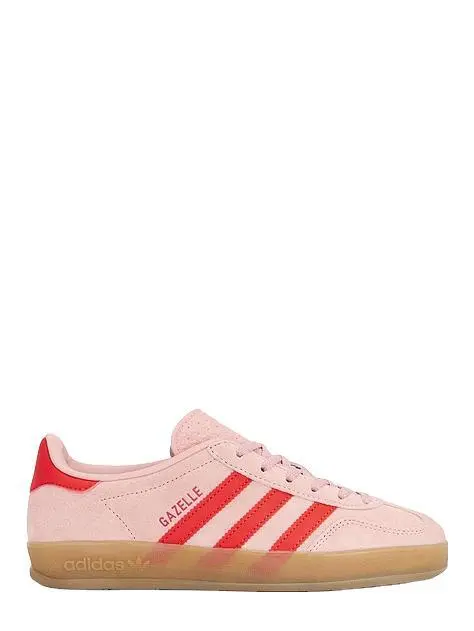 Adidas Originals By Alexander Wang Gazelle Indoor Sneakers - Wonder Mauve  Red & Gum 4