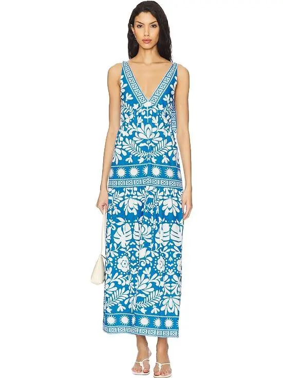Saylor Brenna Maxi Dress - Brilliant Blue
