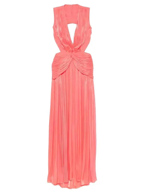 Costarellos Silla Maxi Dress - Orange