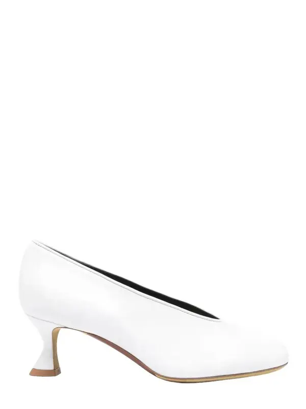Moschino 50mm Pumps - White