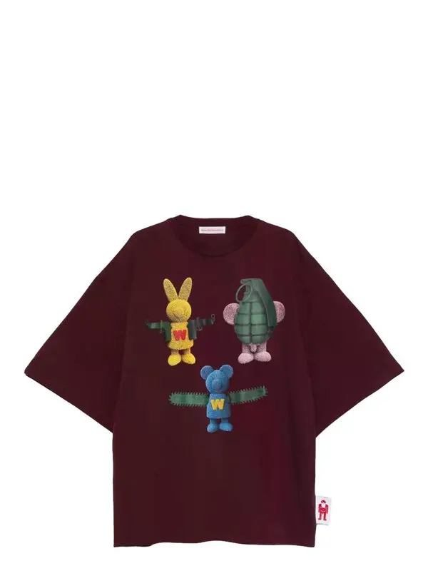 WALTER VAN BEIRENDONCK Toyterror Super T-shirt - Red