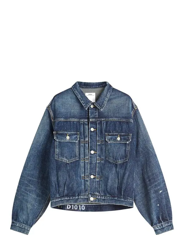 Visvim Ss 101x Damaged 1010 Jacket - Denim