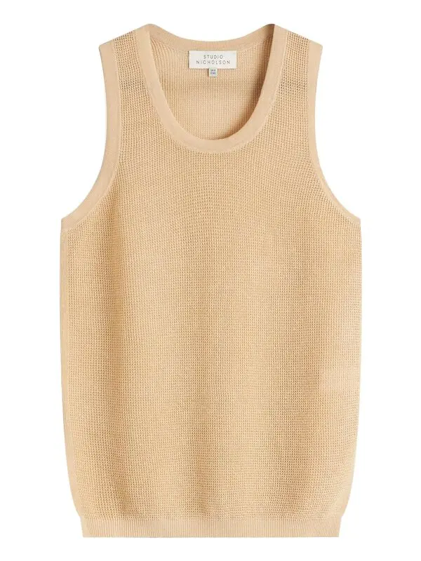 Studio Nicholson Cilla Vest - Raffia