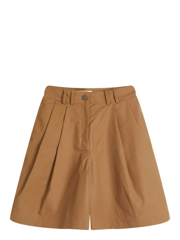 Studio Nicholson Double Pleat Easy Short - Almond